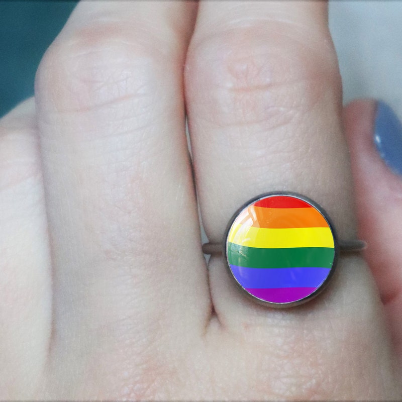 Gay Ring - Etsy