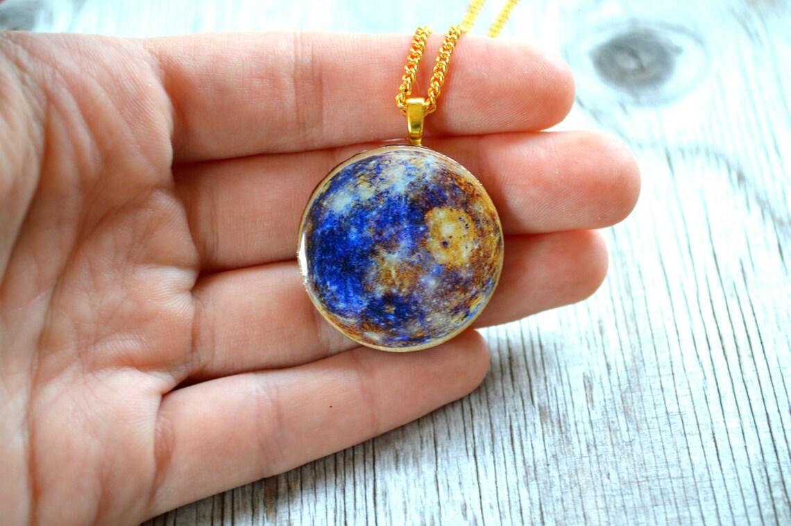 Mercury Necklace Mercury Pendant Mercury Jewelry - Etsy