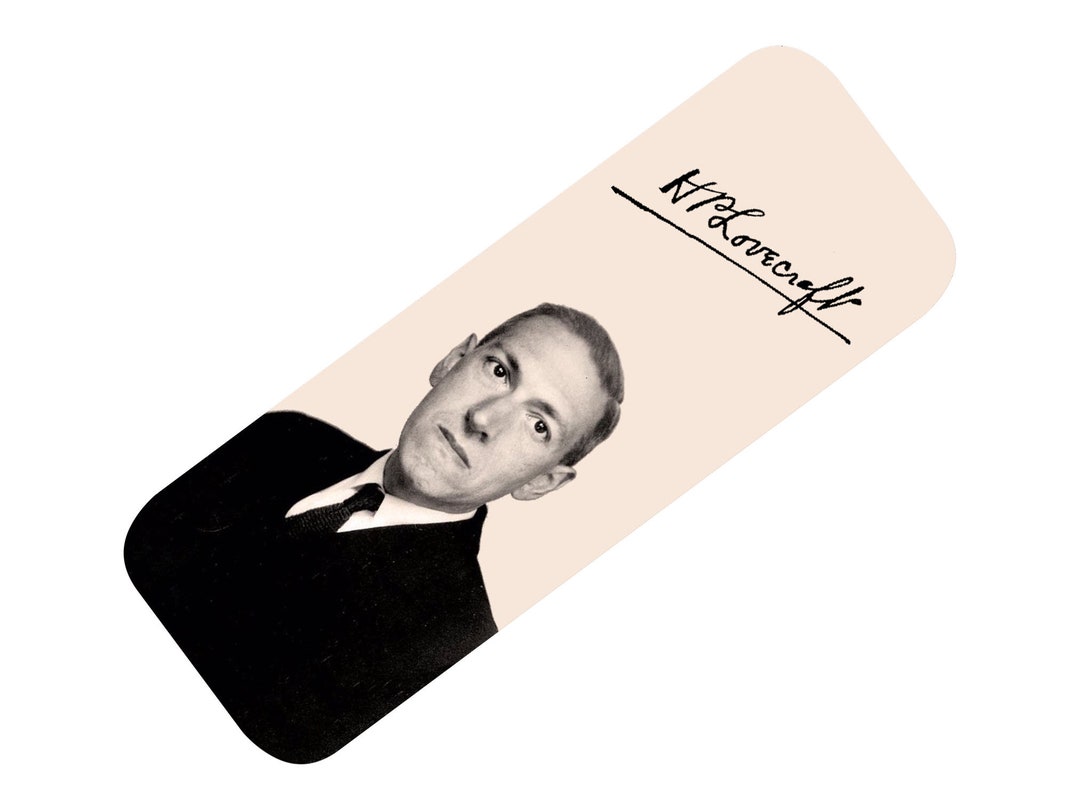 H.P. Lovecraft Signature Bookmark - Etsy UK