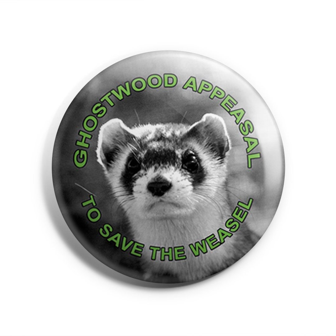 Twin Peaks: Save the Pine Weasel (badge, Magnet & Mirror) - Etsy UK
