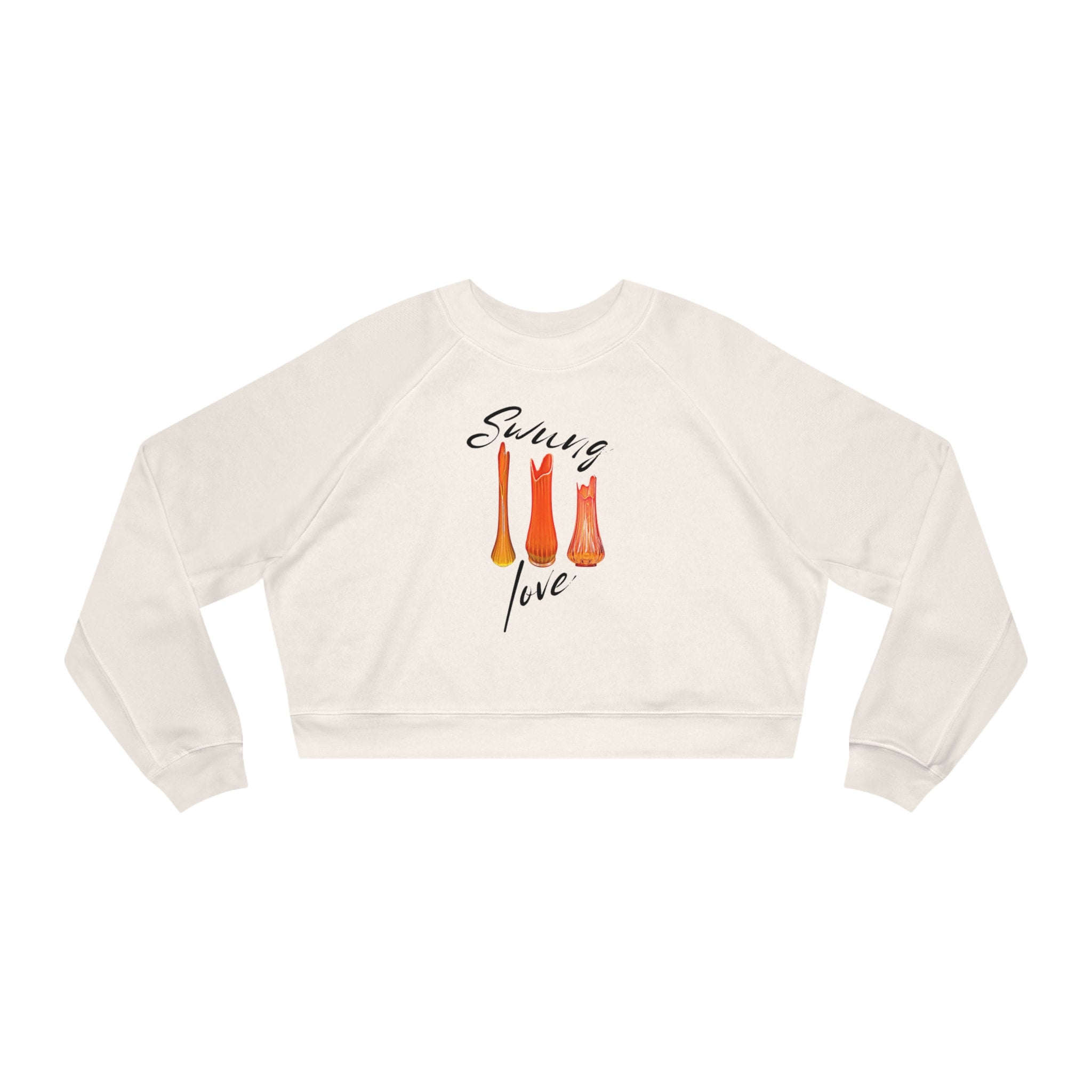 Bittersweet SWUNG VASE Women's Cropped Fleece Pullover - Etsy