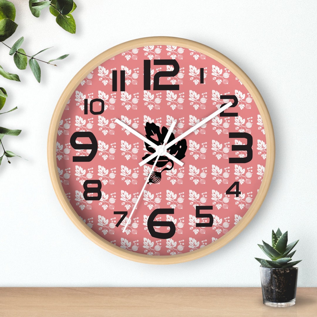 Pyrex GOOSEBERRY Pattern WALL CLOCK Kitchen Clock Pyrex - Etsy