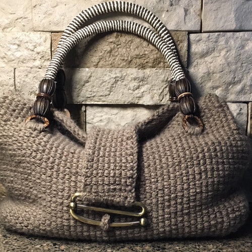 Barrel Stitch Bag a Loom Knit Pattern - Etsy