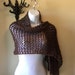 Country Road Shawl a Loom Knit Pattern - Etsy