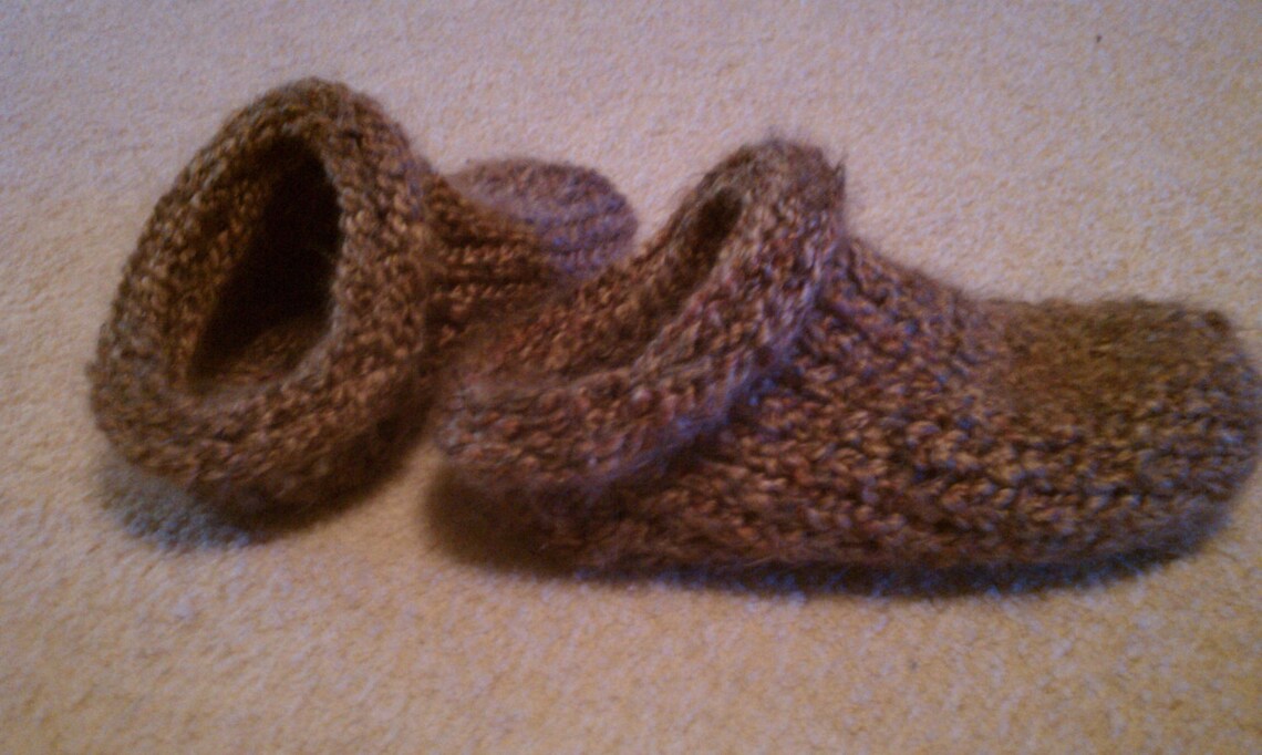 Clog Slippers a Loom Knit Pattern - Etsy
