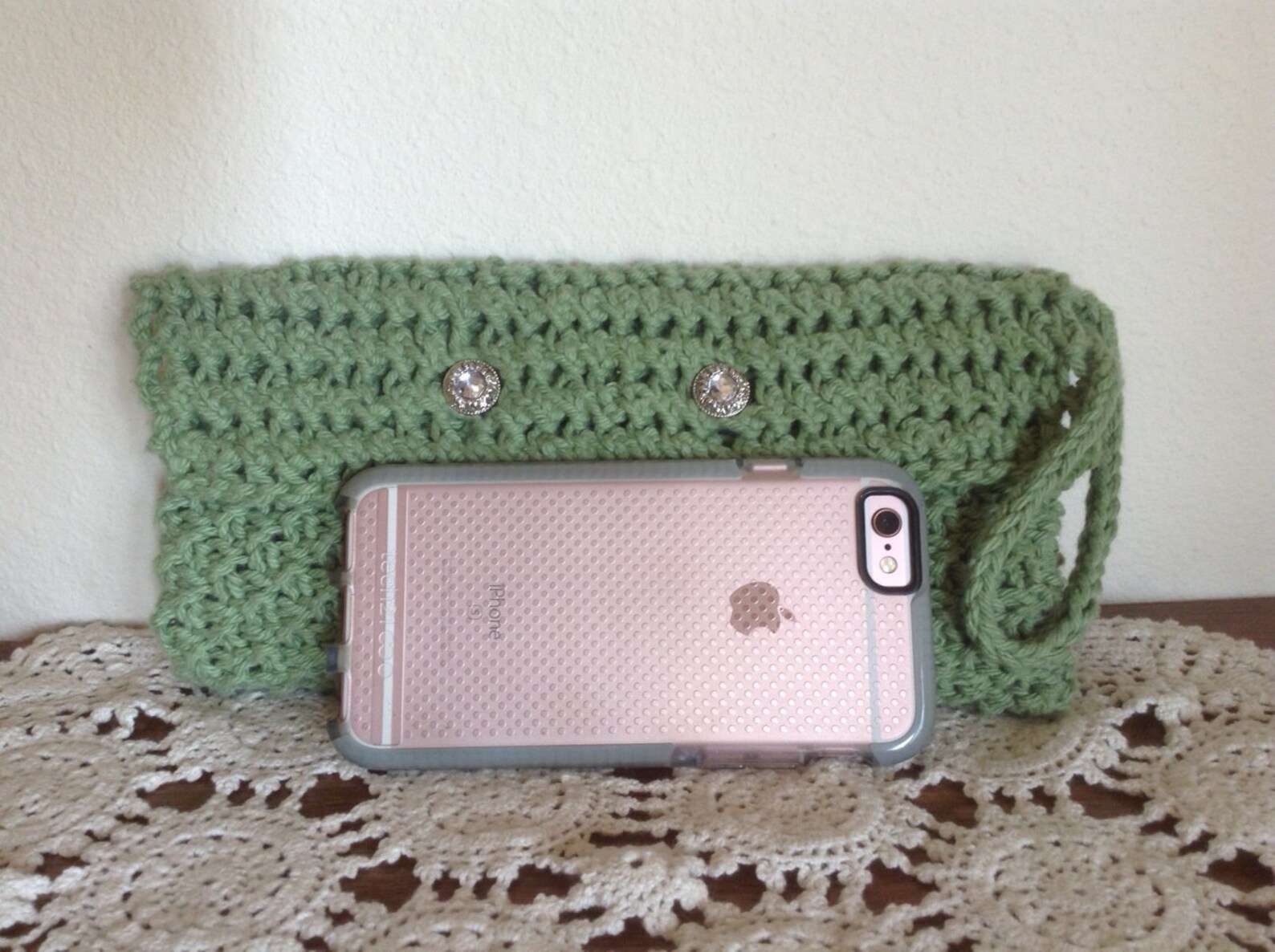 Zippered Wristlet a Loom Knit Pattern | Etsy