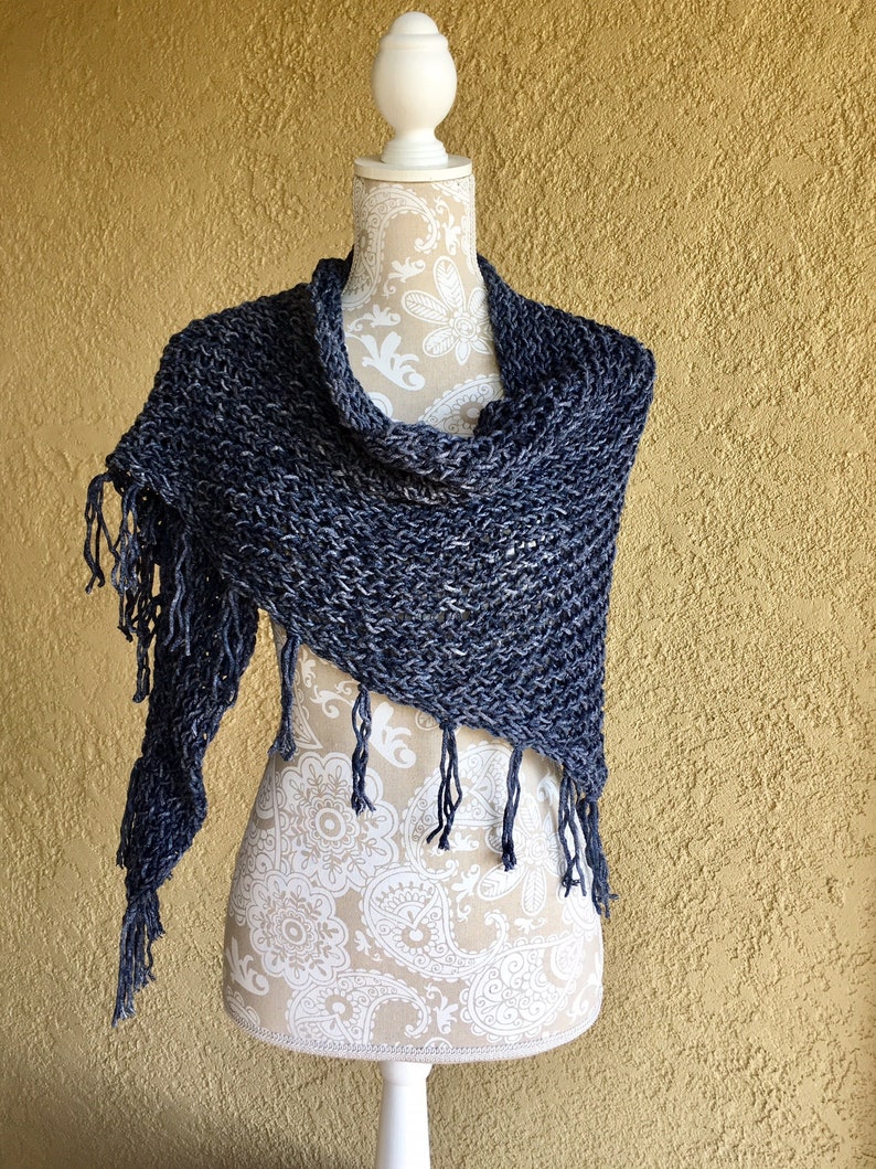 Leadville Shawl -- a Loom Knit Pattern - Etsy