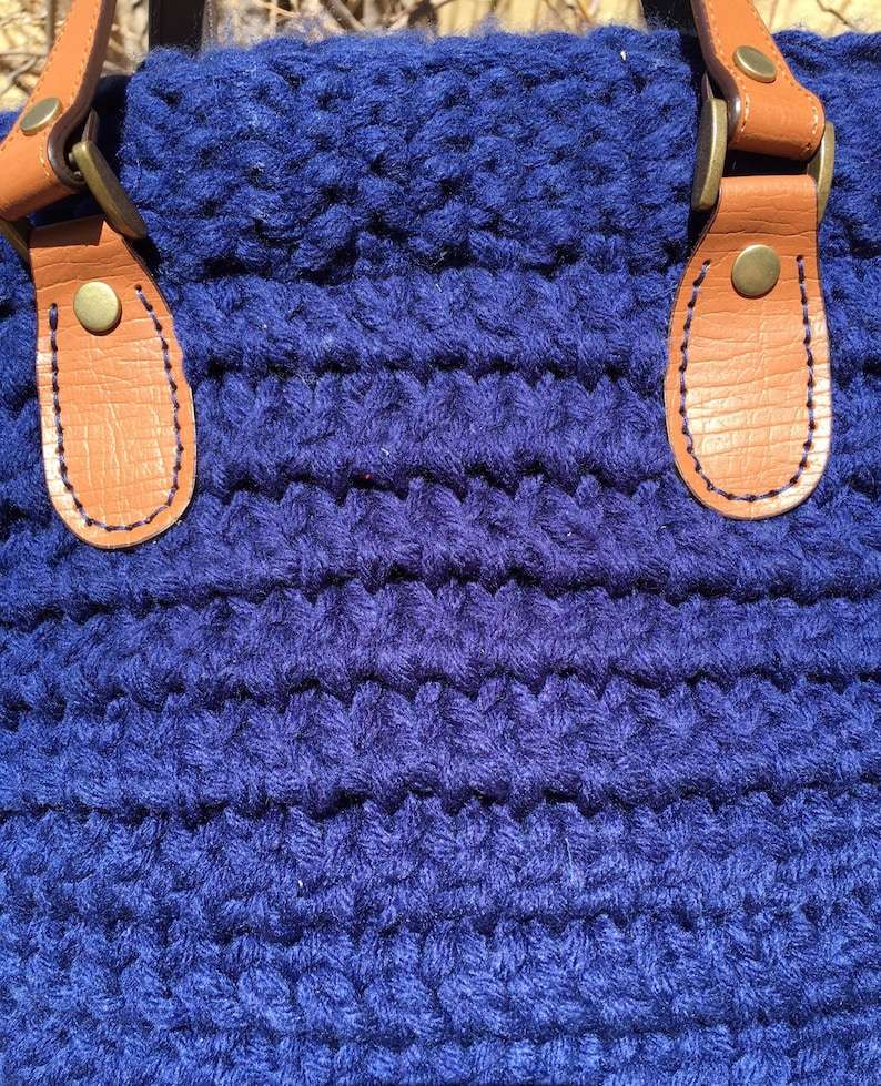 Horsetooth Handbag/tote -- a Loom Knit Pattern - Etsy