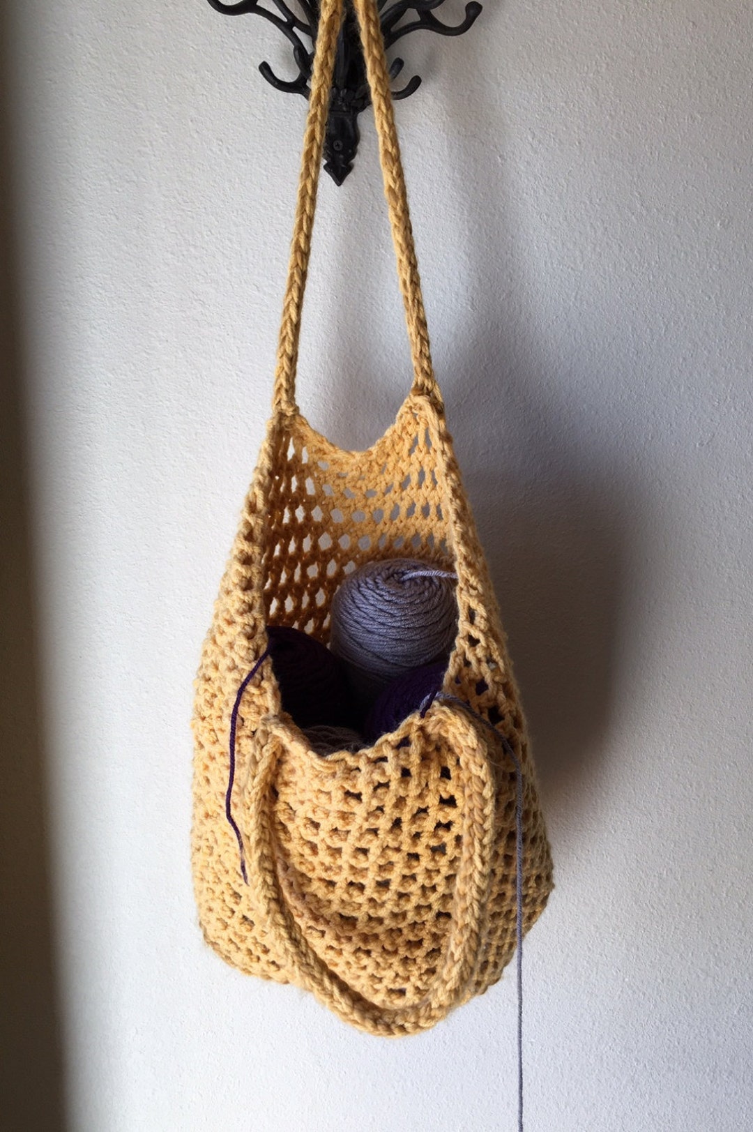 Tote Bag - a Loom Knit Pattern - Etsy