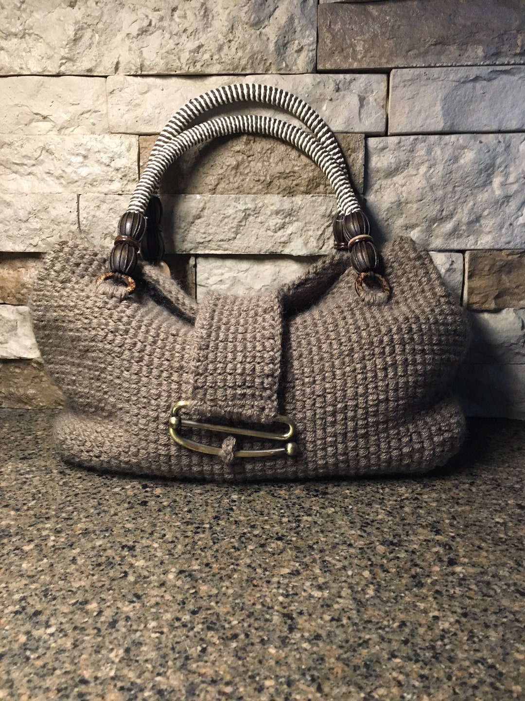 Barrel Stitch Bag -- a Loom Knit Pattern - Etsy