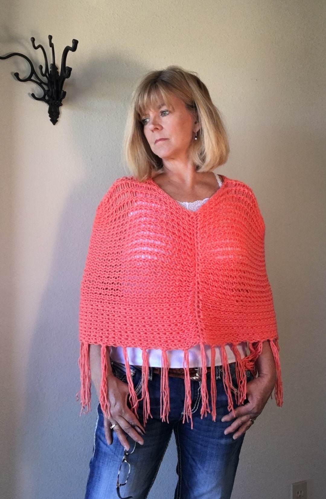 Mountain Dandelion Cape - a Loom Knit Pattern - Etsy