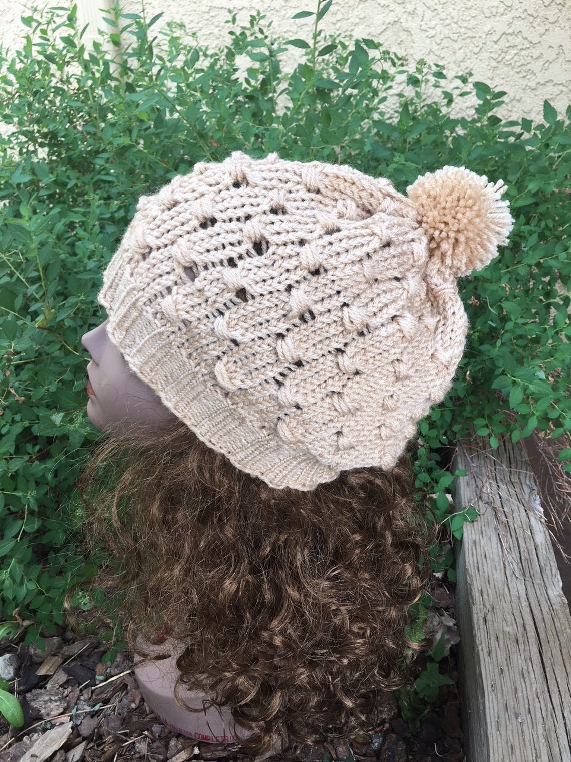 Cluster Stitch Hat - a Loom Knit Pattern - Etsy