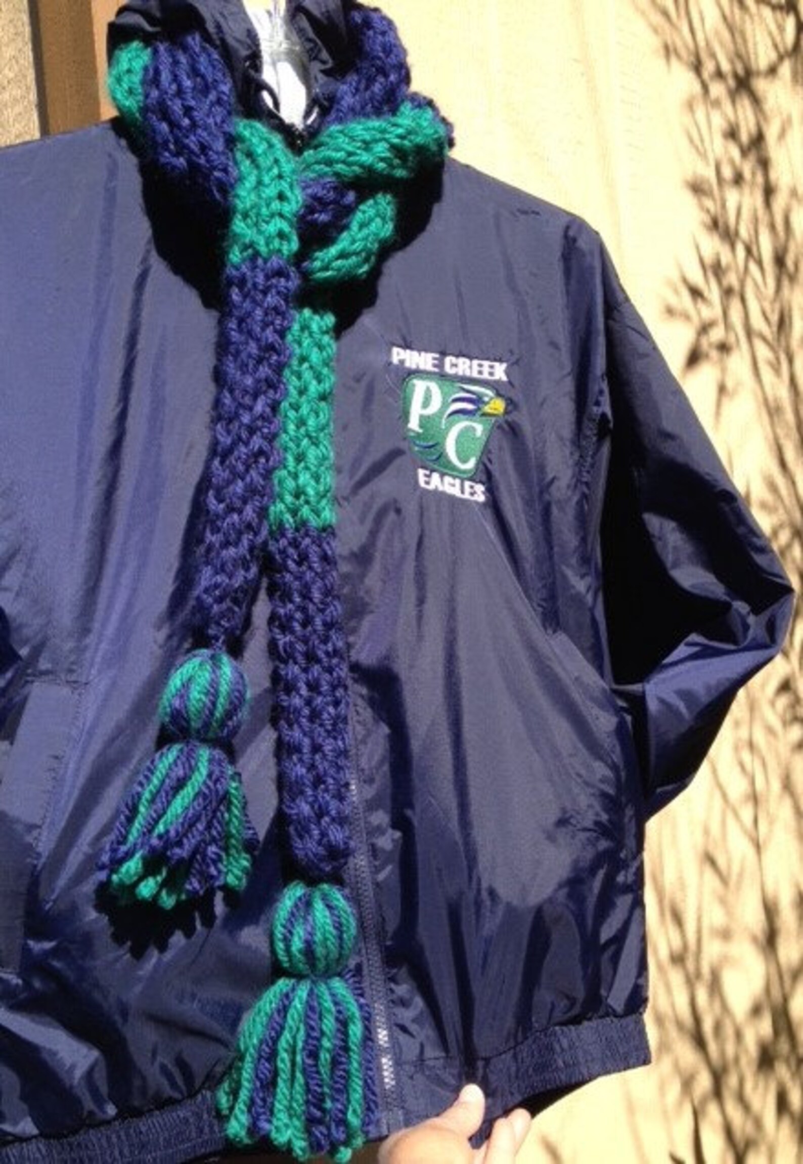 2-hour School Spirit Scarf - a Loom Knit Pattern - Etsy