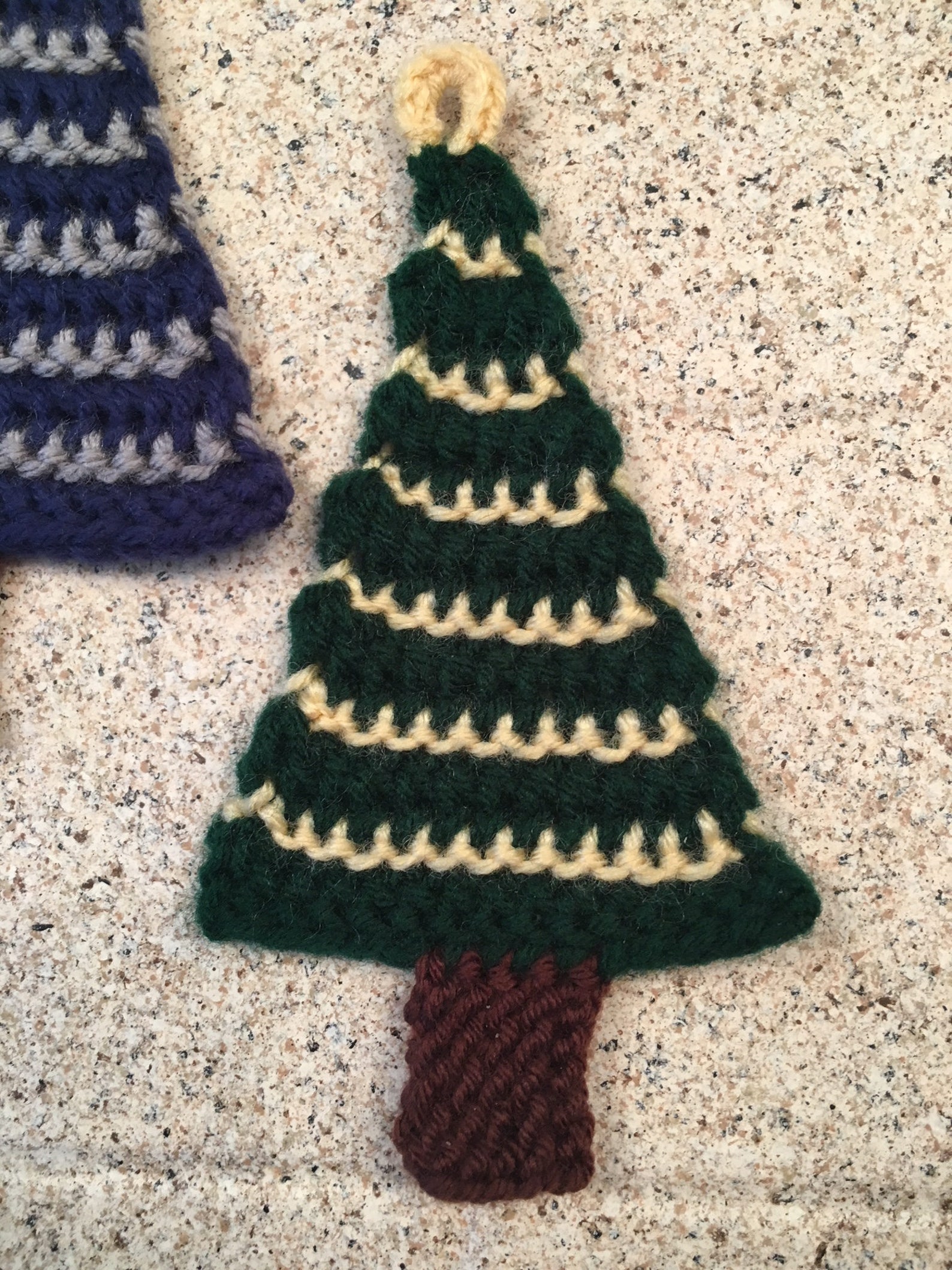 Tree Ornament a Loom Knit Pattern - Etsy