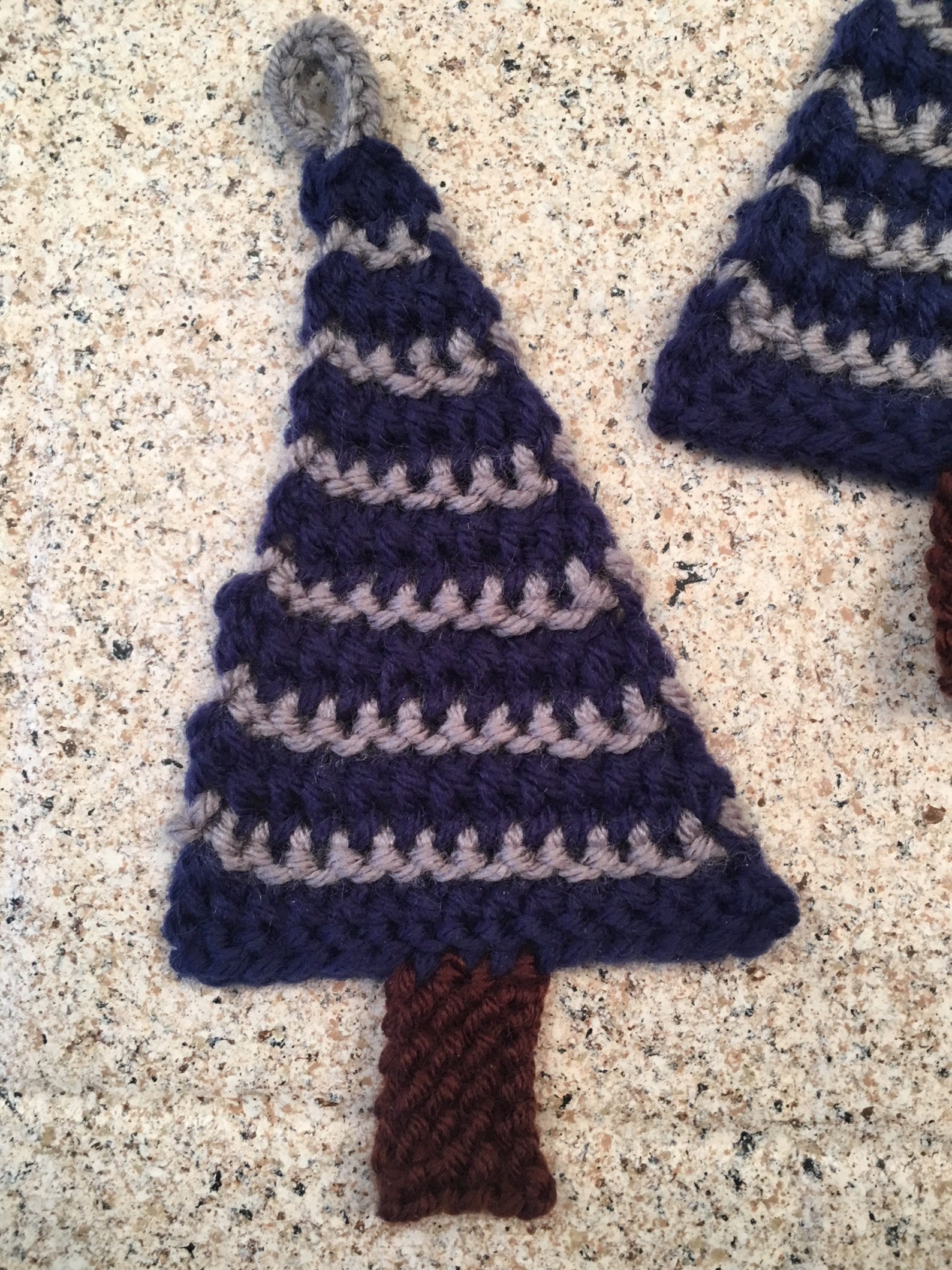 Tree Ornament a Loom Knit Pattern - Etsy