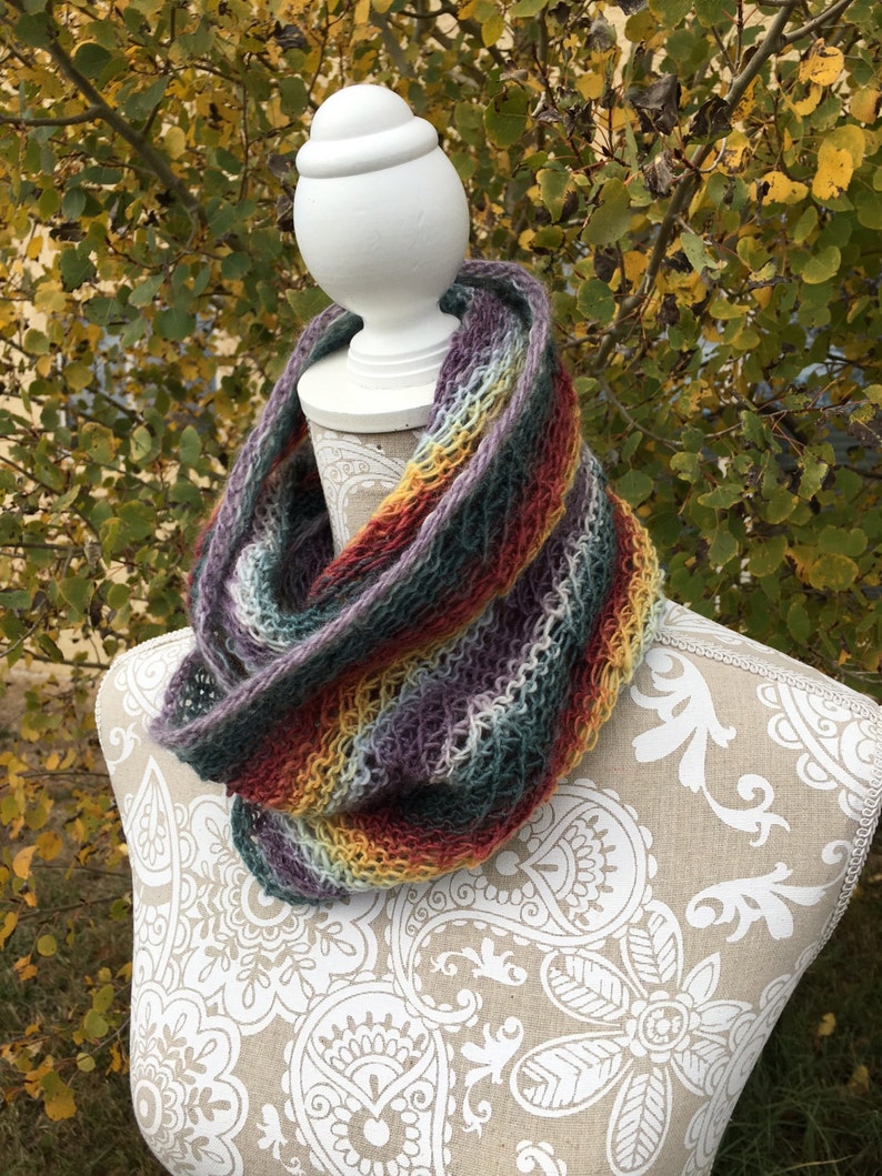 Kiowa Creek Cowl - a Loom Knit Pattern - Etsy