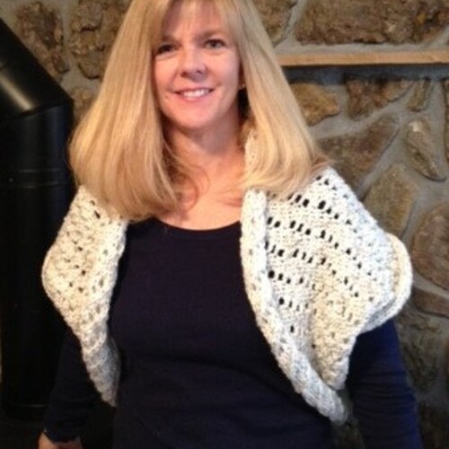 Shrug a Loom Knit Pattern - Etsy
