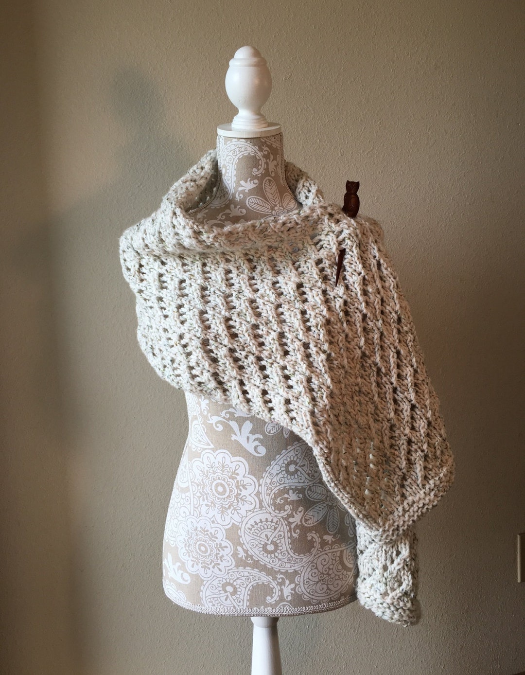 Lace Shawl - a Loom Knit Pattern - Etsy