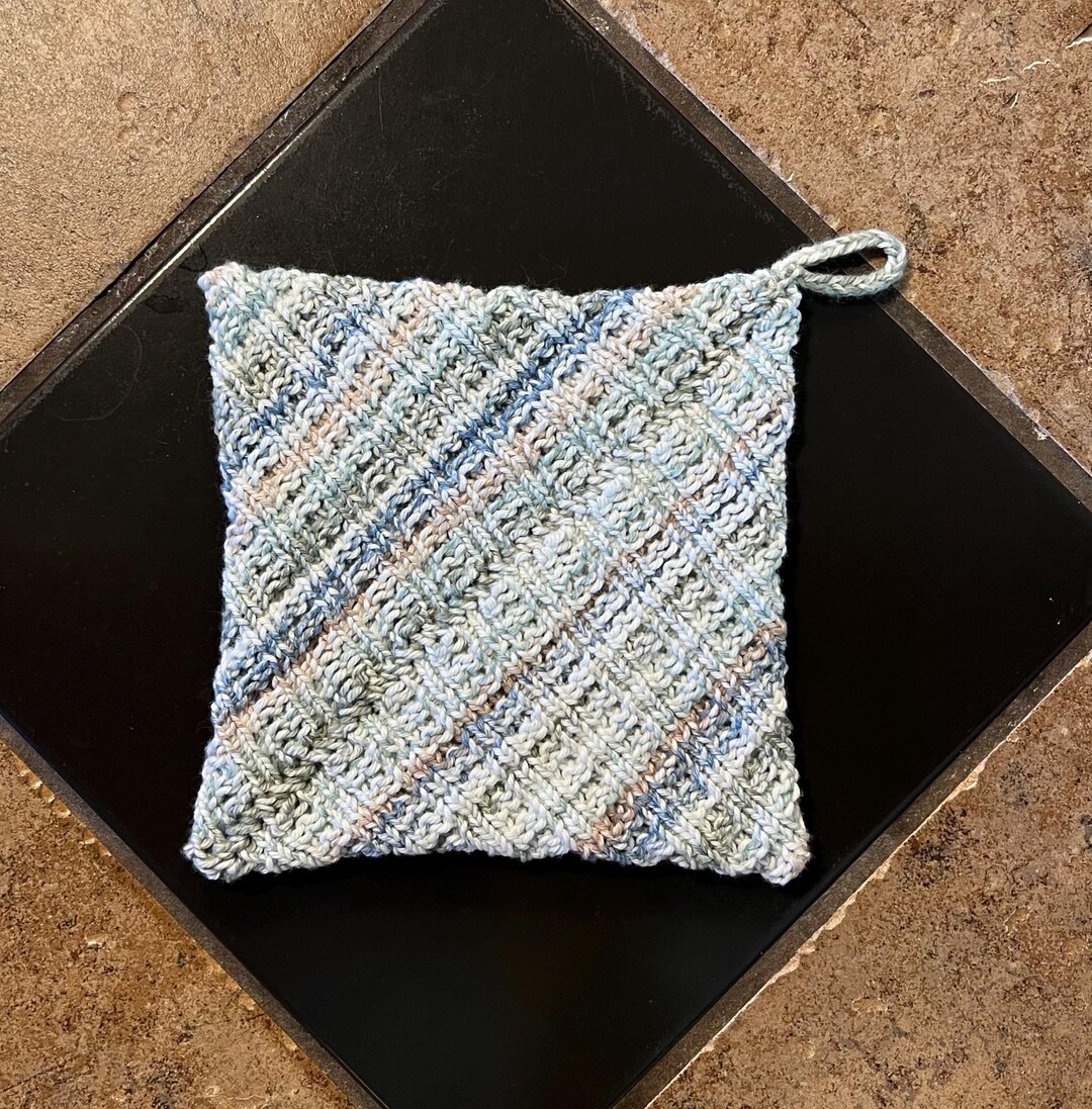 Magic Square Hot Pad-5 Versions -- a Loom Knit Pattern - Etsy