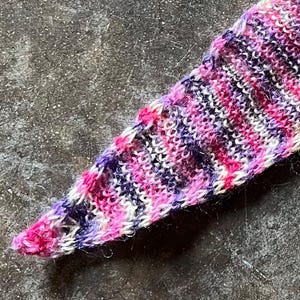 Cherry Blossom Scarf -- a Loom Knit Pattern - Etsy
