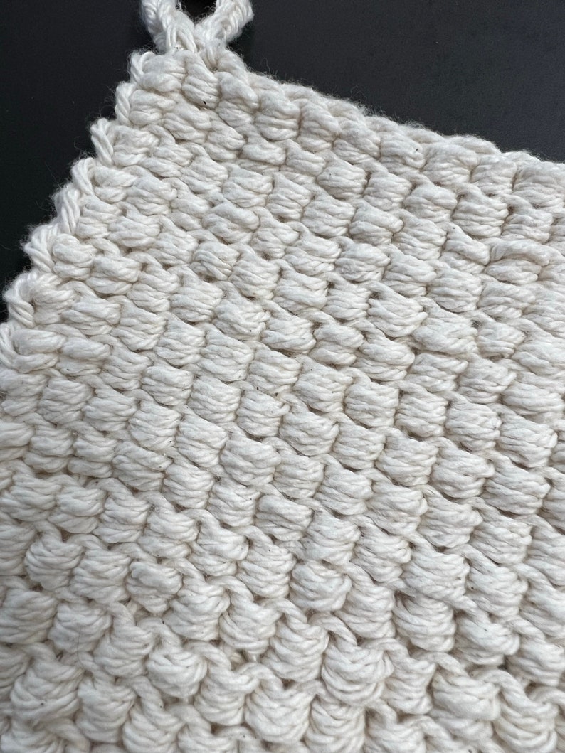 Barrel Stitch Trivet a Loom Knit Pattern - Etsy