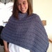Poncho - a Loom Knit Pattern - Etsy