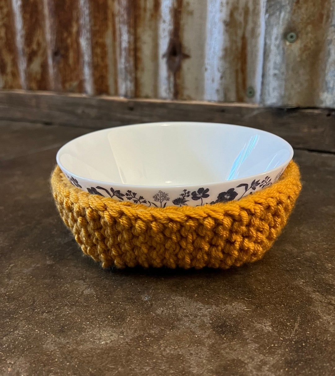 Bowl Cozy -- a Loom Knit Pattern - Etsy