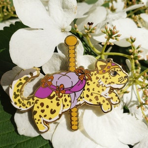 Conservation Carousel Series 2 - Amur Leopard - Hard Enamel Pin ...