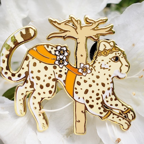 Conservation Carousel Series 2 Amur Leopard Hard Enamel - Etsy