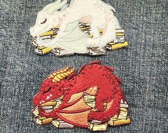 2 Pc How to Train to Dragon Patches Iron on Dragon Patches Beagle ...