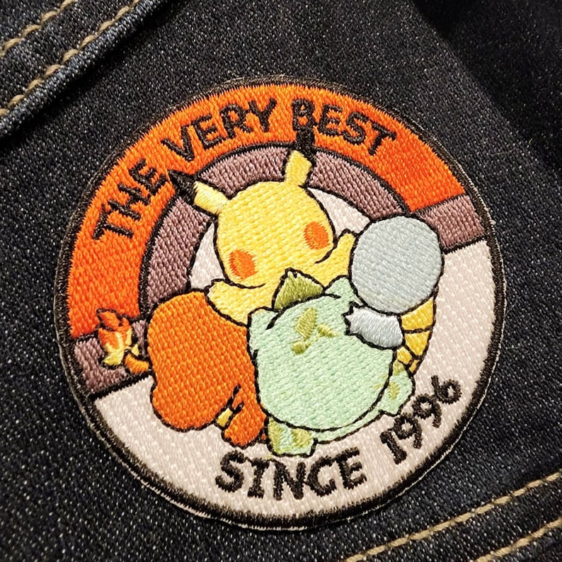 Pokemon Master 2.5in Embroidered Patch - Etsy