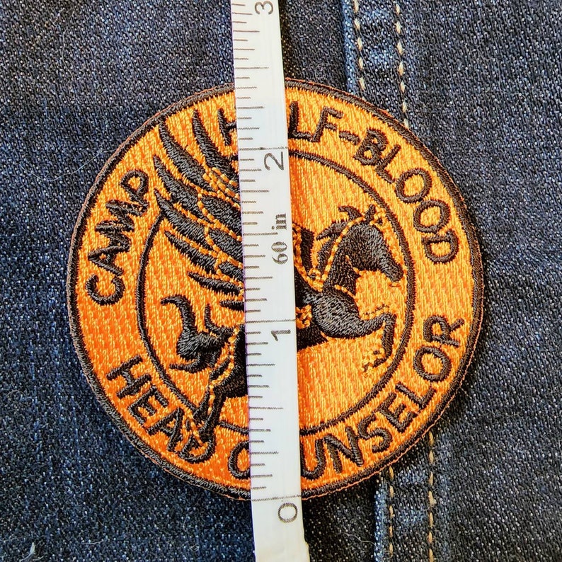 Camp Half Blood / Camp Jupiter 2.5in Embroidered Patches - Etsy