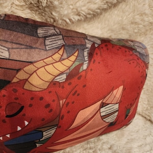 Book Wyrm / Dragon Pillow Plushies 11in - FULLY STUFFED - Ready to Ship ...