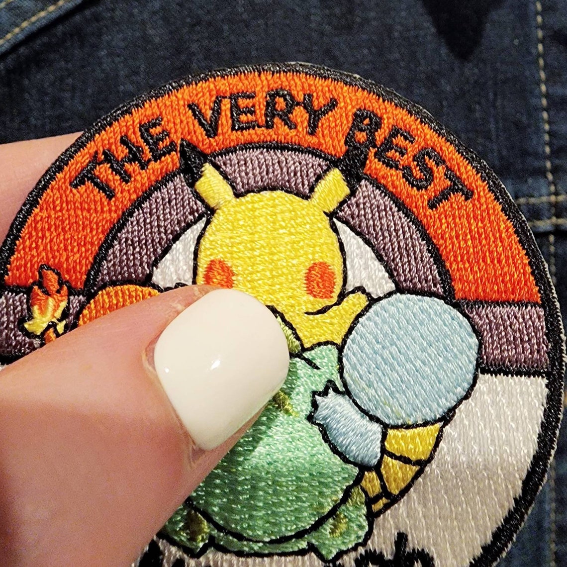 Pokemon Master 2.5in Embroidered Patch - Etsy