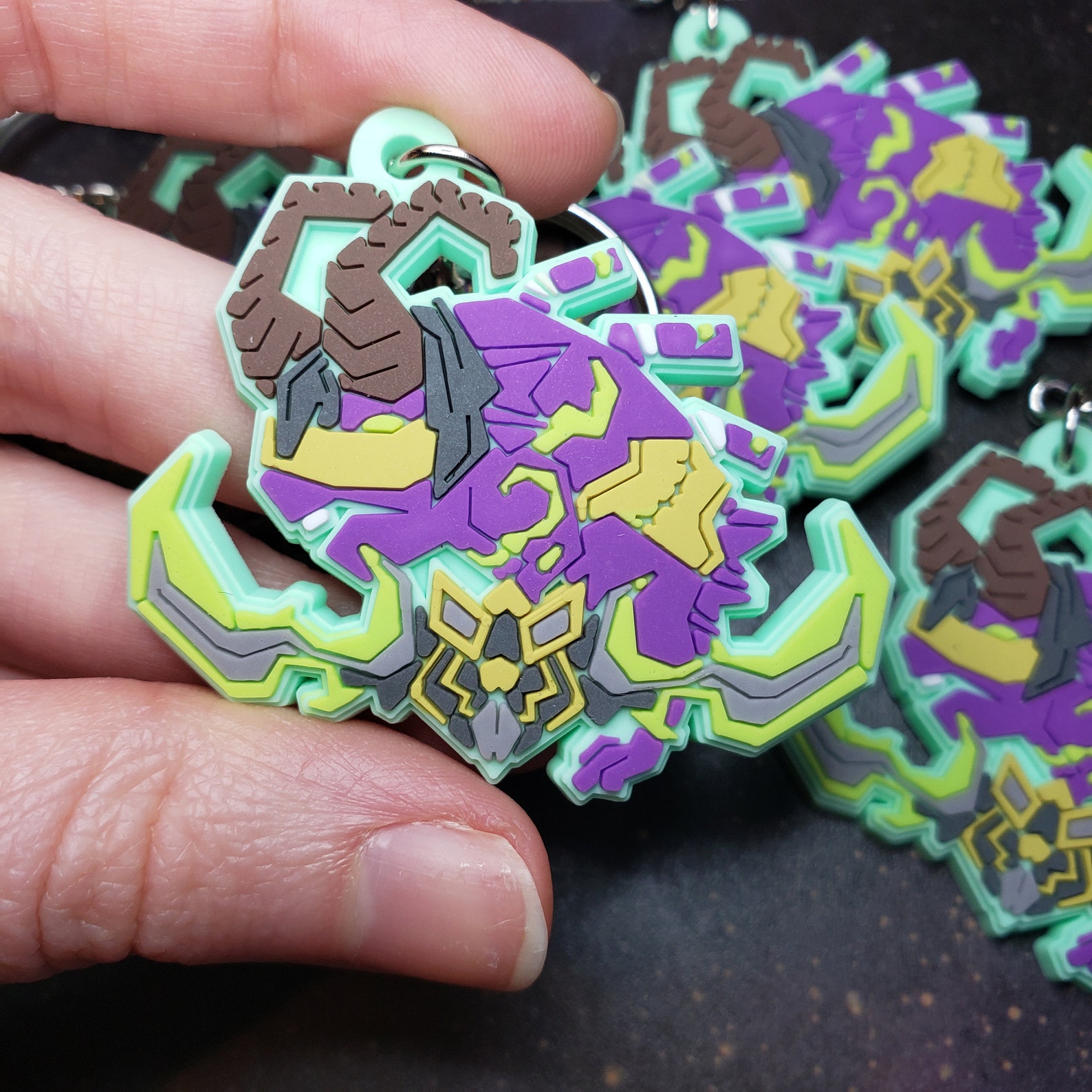 Murkidan Rubber pvc Keychain Murloc X Illidan READY TO - Etsy