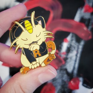 Team Mascot Enamel Pin Rocket Cat READY TO SHIP - Etsy