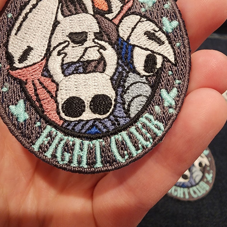 Hollow Knight Fight Club / Monarch Wings 2.5in Embroidered - Etsy