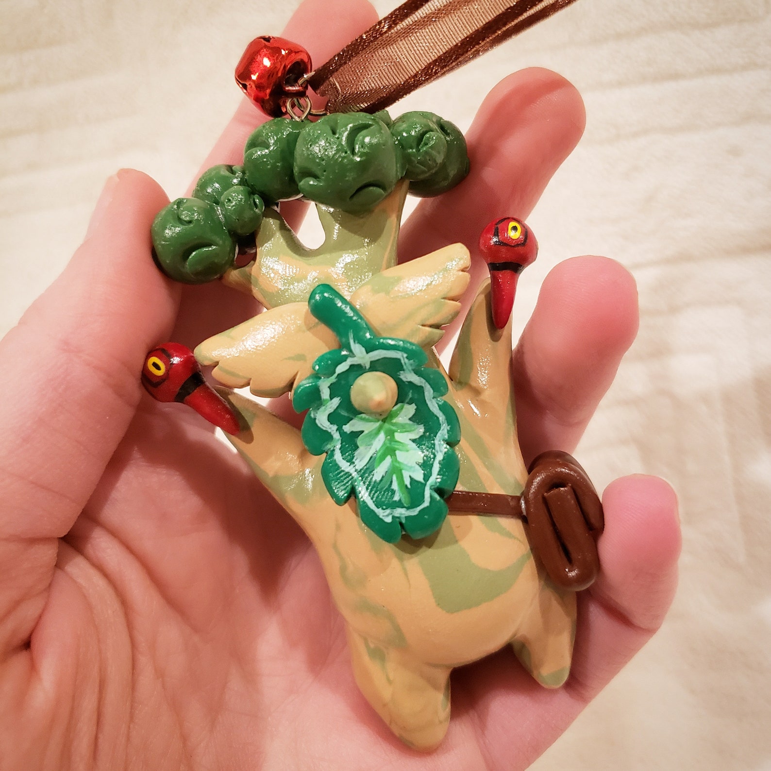 Forest Friend Christmas Ornaments - With Bell! MADE TO ORDER! - Etsy