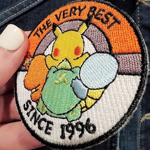Pokemon Master 2.5in Embroidered Patch - Etsy
