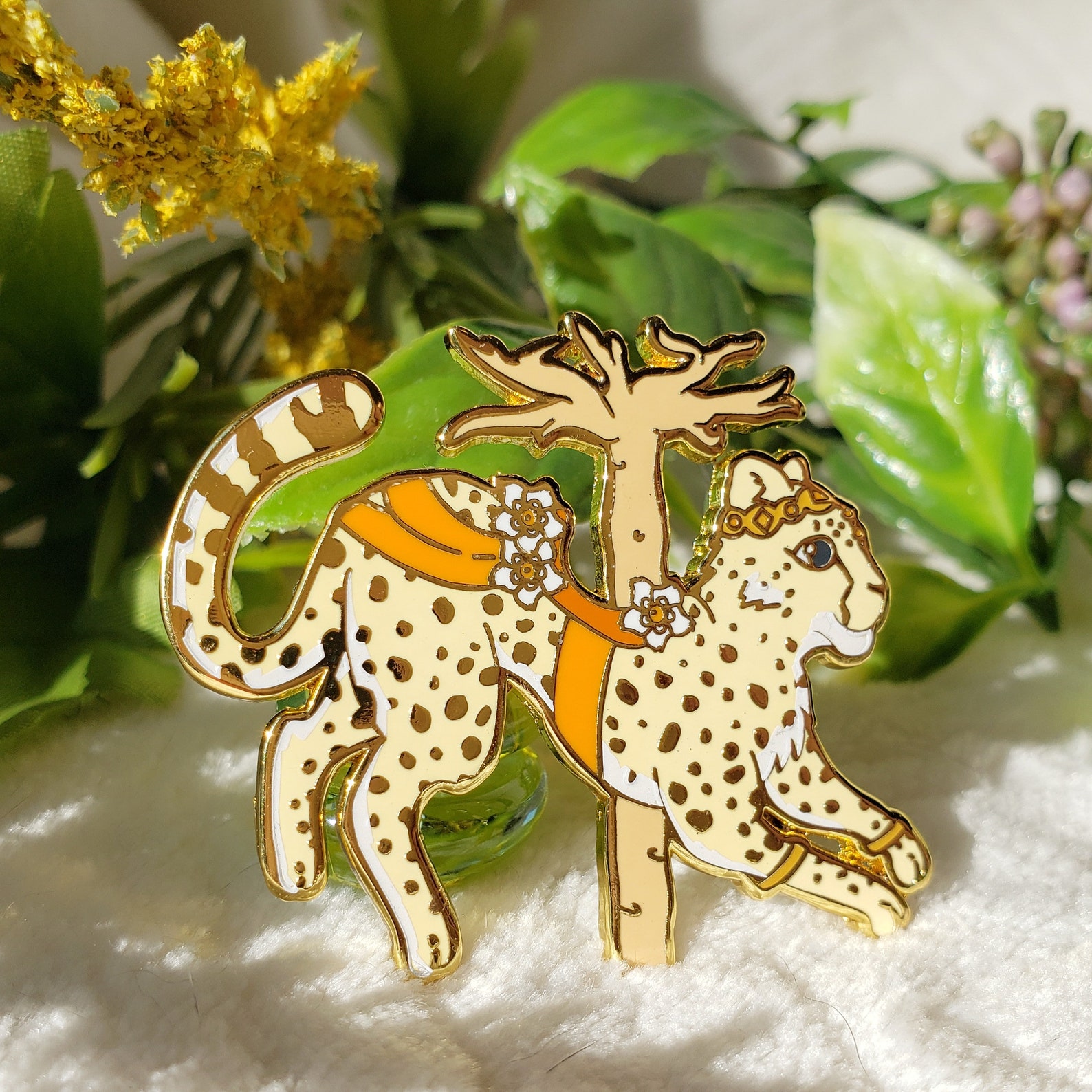 Conservation Carousel Series 2 African Cheetah Hard Enamel - Etsy