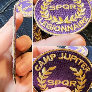 Camp Half Blood / Camp Jupiter - 2.5in Embroidered Patches - Etsy