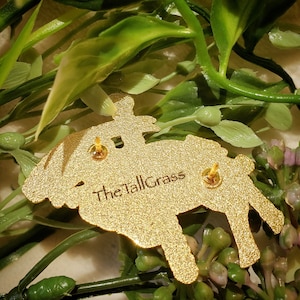 Conservation Carousel Series 1 - Saola - Hard Enamel Pin - Charity Pin ...