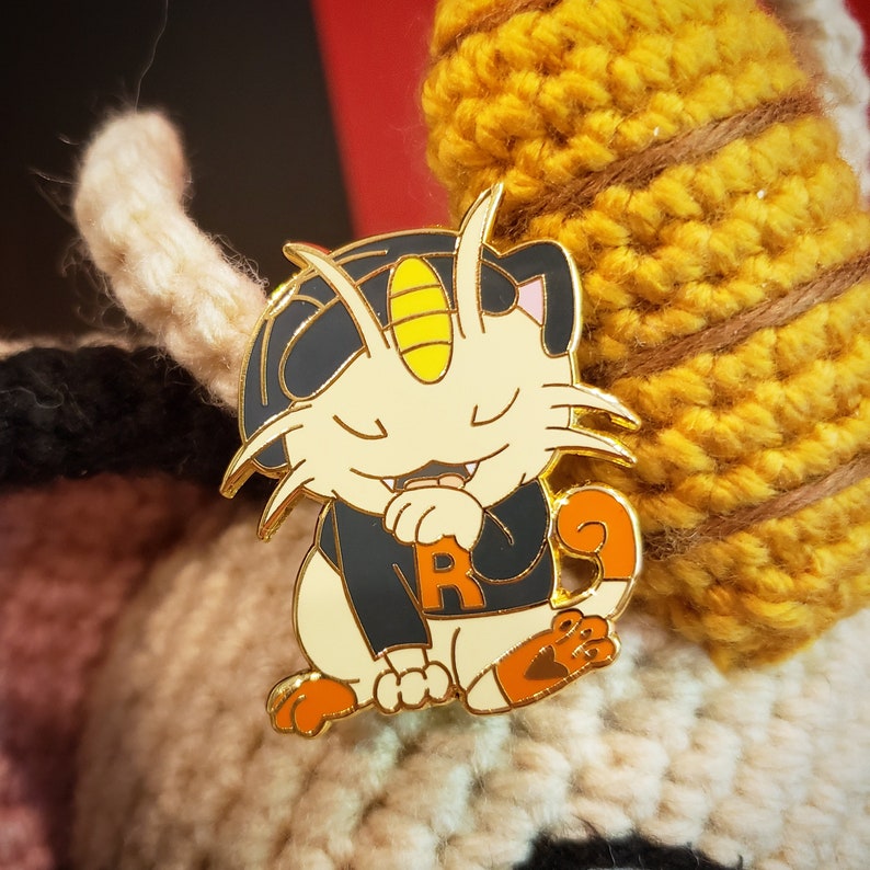 Team Mascot Enamel Pin Rocket Cat READY TO SHIP - Etsy