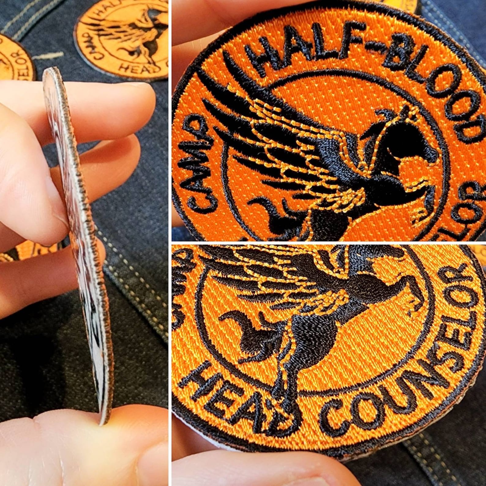 Camp Half Blood / Camp Jupiter 2.5in Embroidered Patches - Etsy
