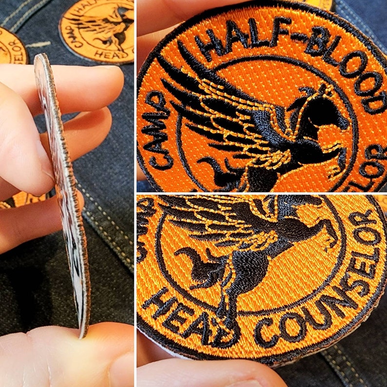 Camp Half Blood / Camp Jupiter 2.5in Embroidered Patches - Etsy