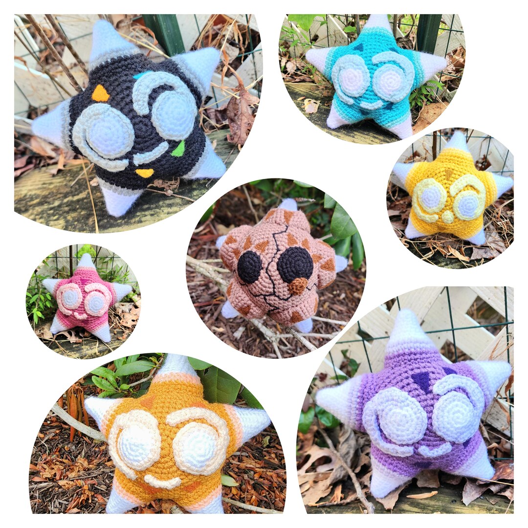PRE-ORDER - Pokemon Inspired: Minior Amigurumi (crochet Plushie/plush ...