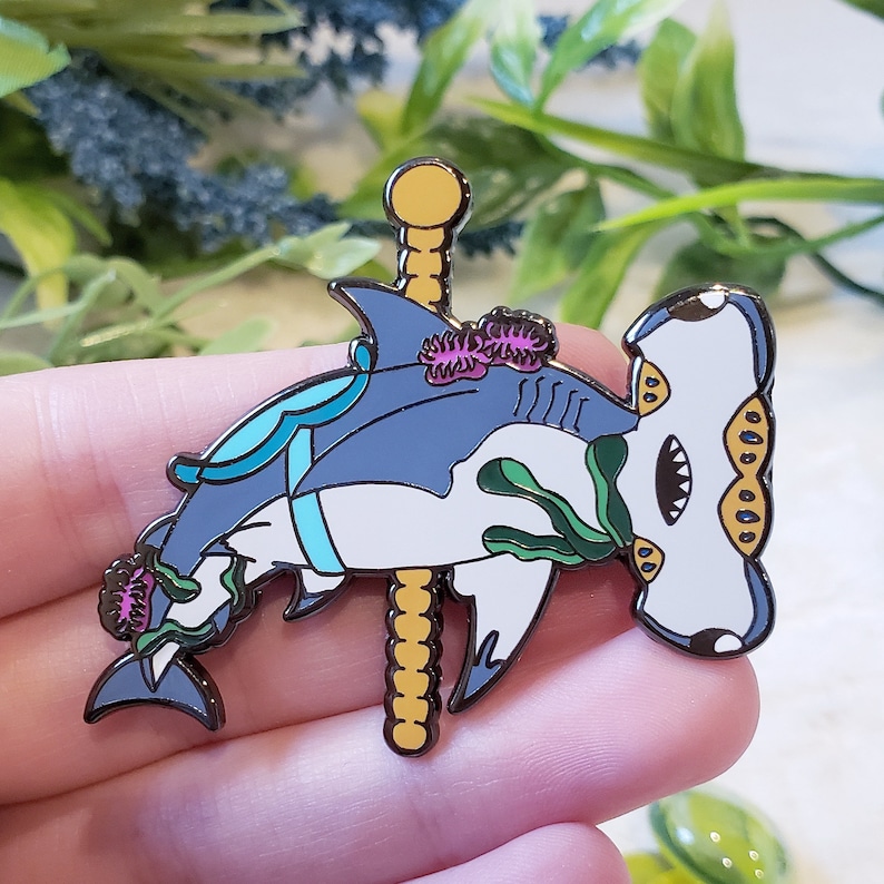 Conservation Carousel Series 1 Great Hammerhead Shark Hard | Etsy