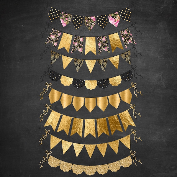 Shabby Chic Bunting - Etsy