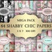 Chevron Digital Paper Pack - Mega Pack 60 Blue & Mint Chevron Zig Zag ...