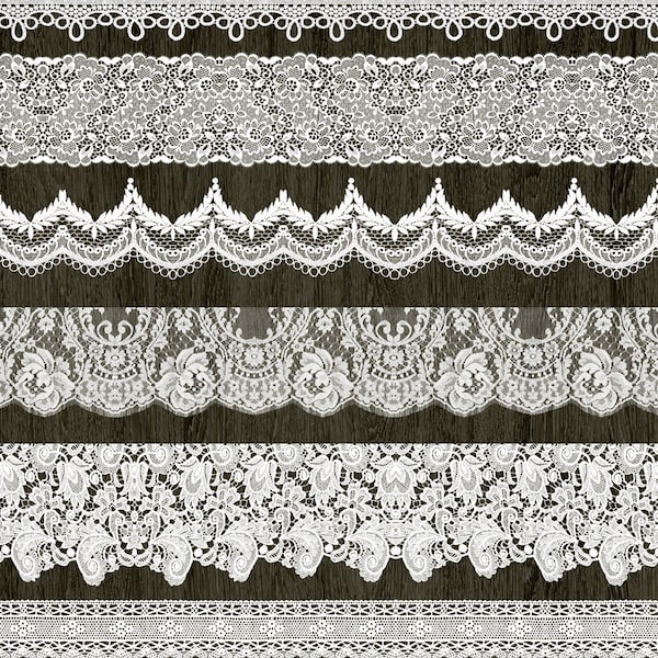 White Lace Border - Etsy